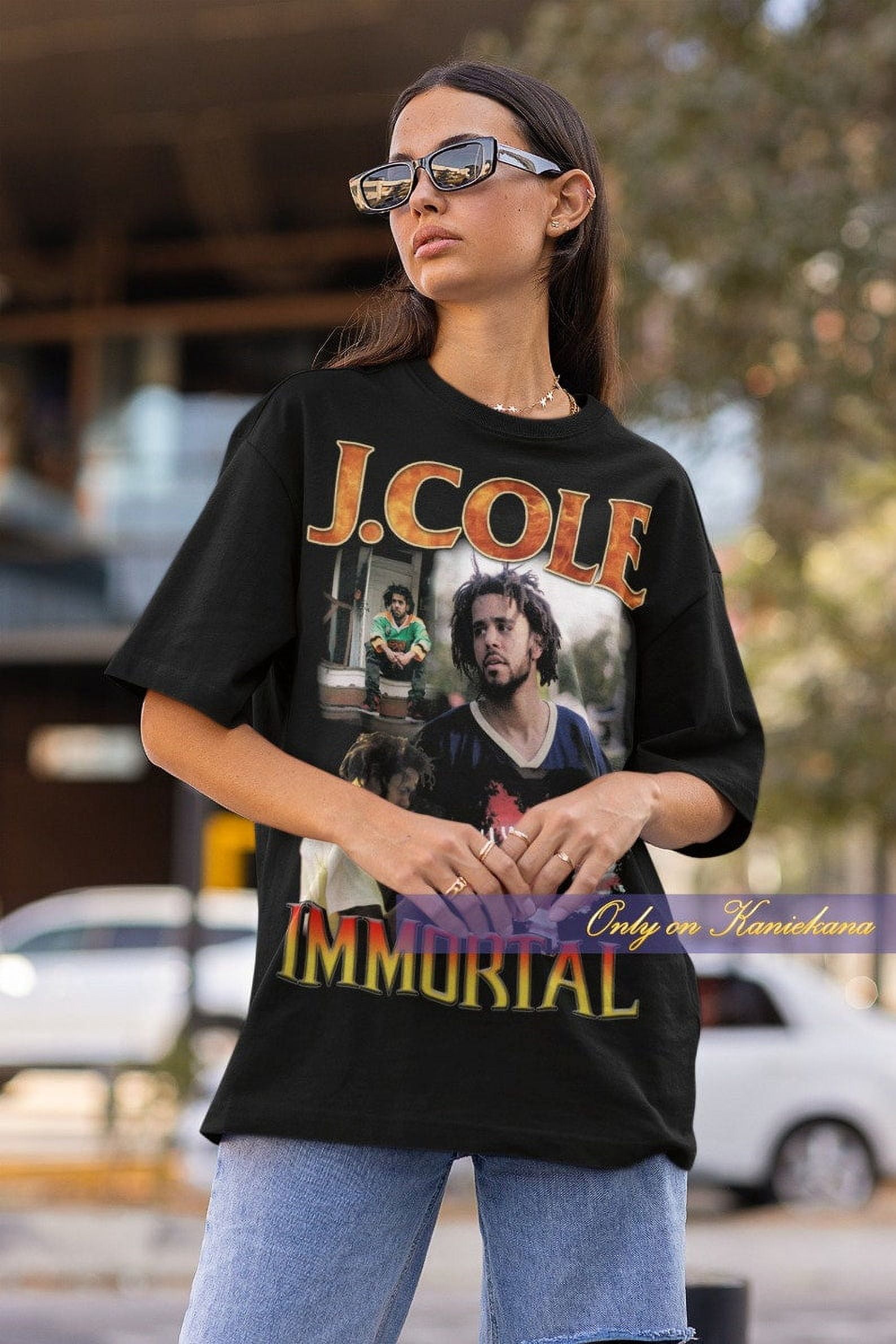 J cole 90's vintage t-shirt - Walmart.com