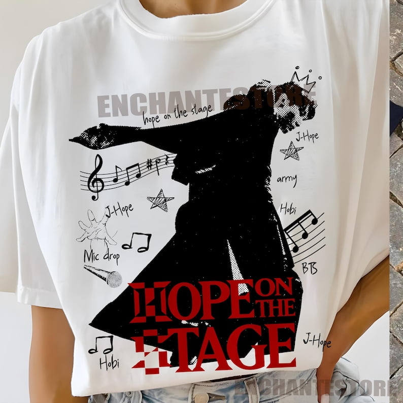 J-hope Solo Tour Shirt, J-hope Tour Hope On The Stage Tour T-Shirt ...