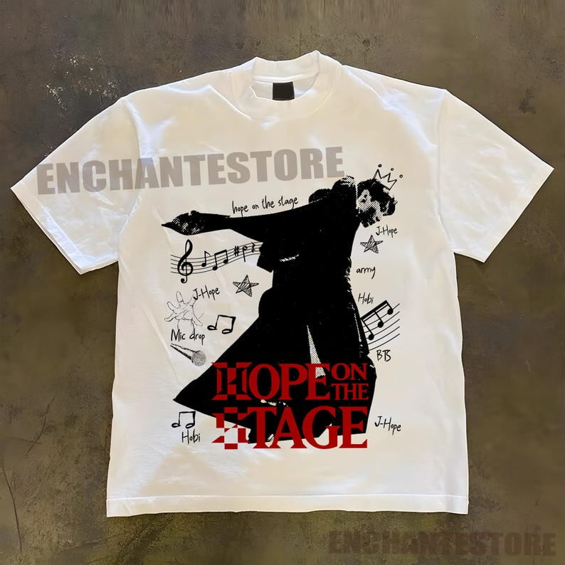 J-hope Solo Tour Shirt, J-hope Tour Hope On The Stage Tour T-Shirt ...
