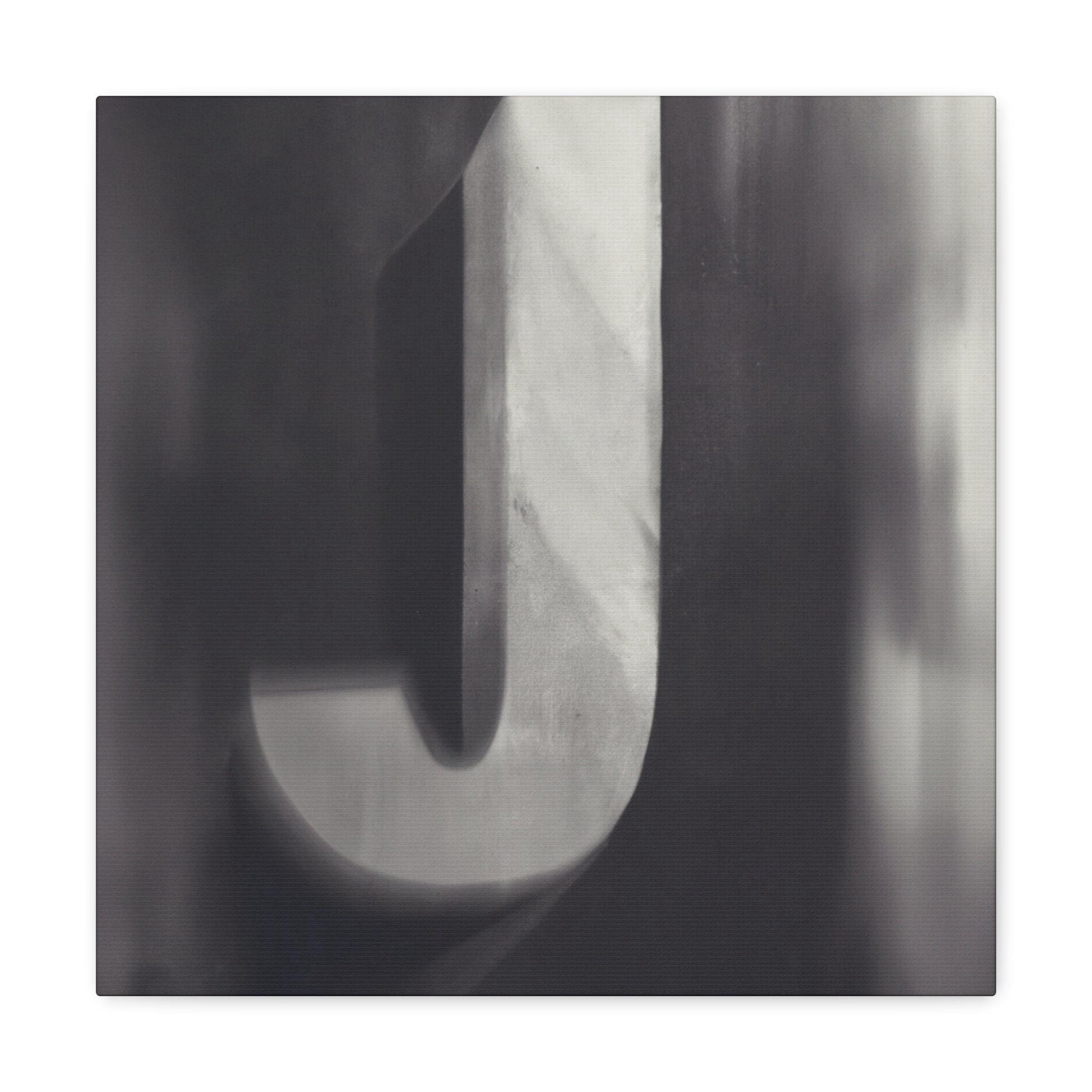 "J in the Abstract" - Canvas - Walmart.com