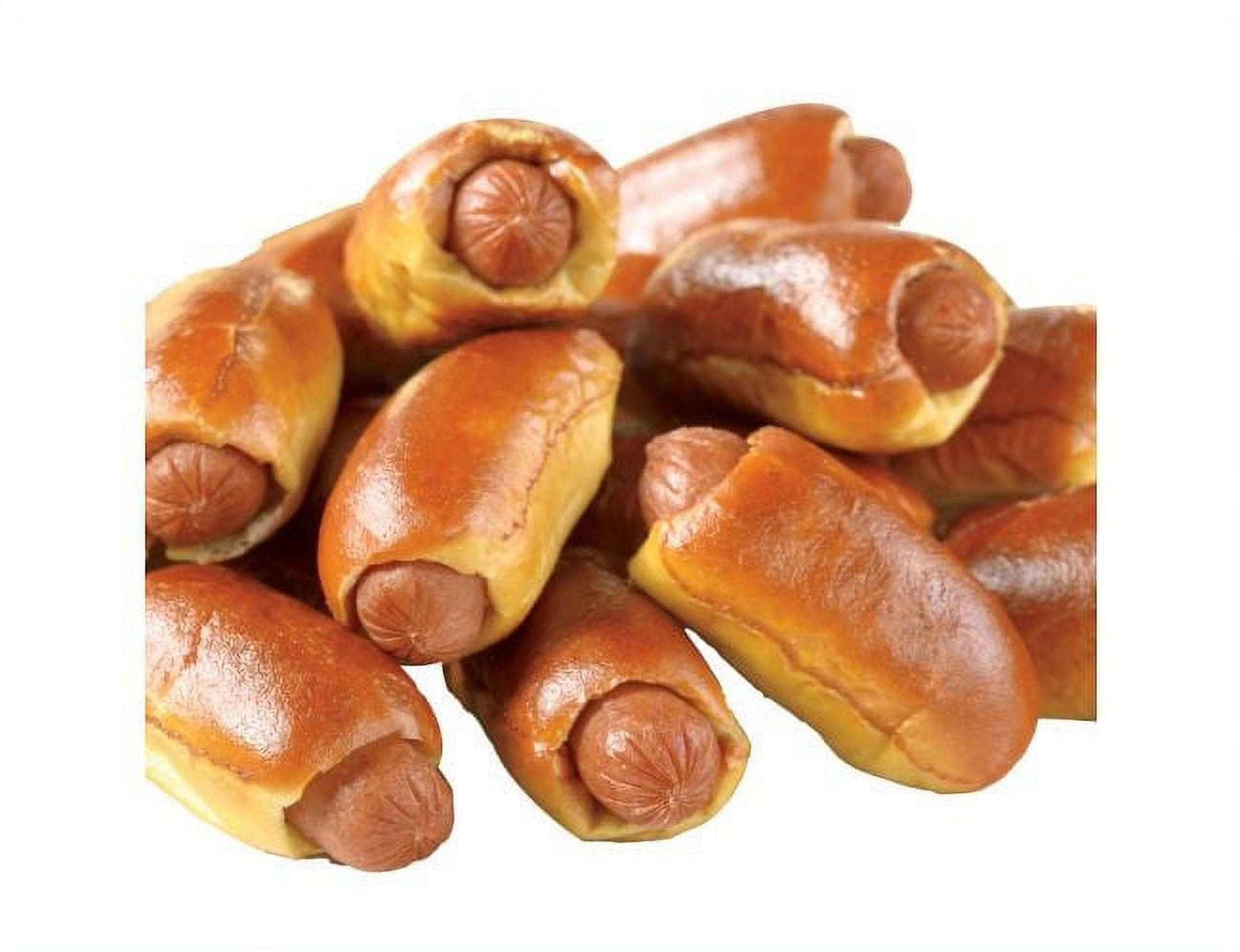 J&j Snack Super Mini Beef Hot Dog Soft Pretzel - 60 Per Case. - Walmart.com