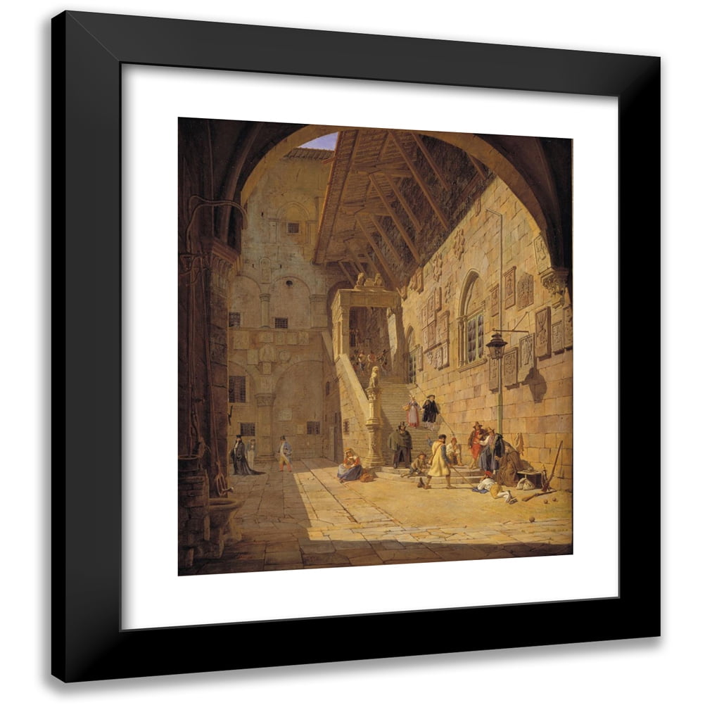 Jørgen Roed 15x17 Black Modern Framed Museum Art Print Titled - The ...