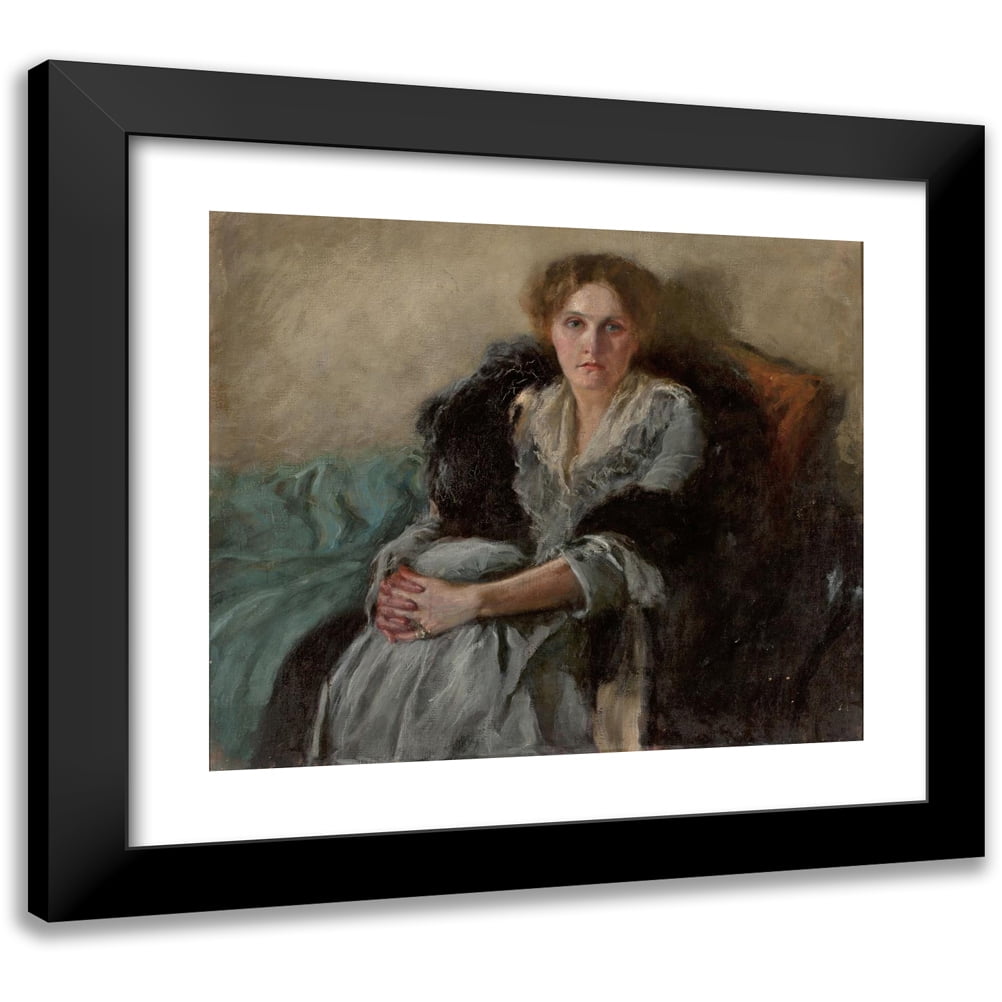 Józef Czajkowski 17x15 Black Modern Framed Museum Art Print Titled ...