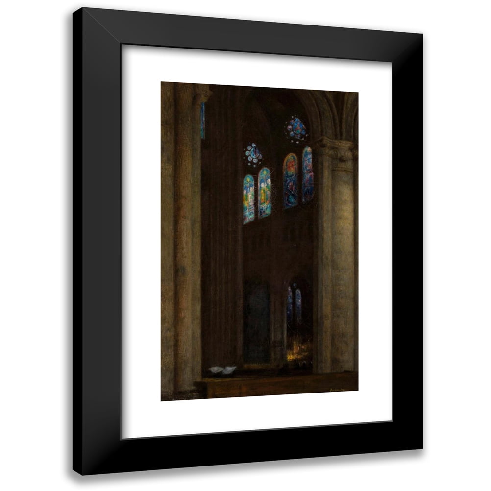 Józef Pankiewicz 10x14 Black Modern Framed Museum Art Print Titled ...