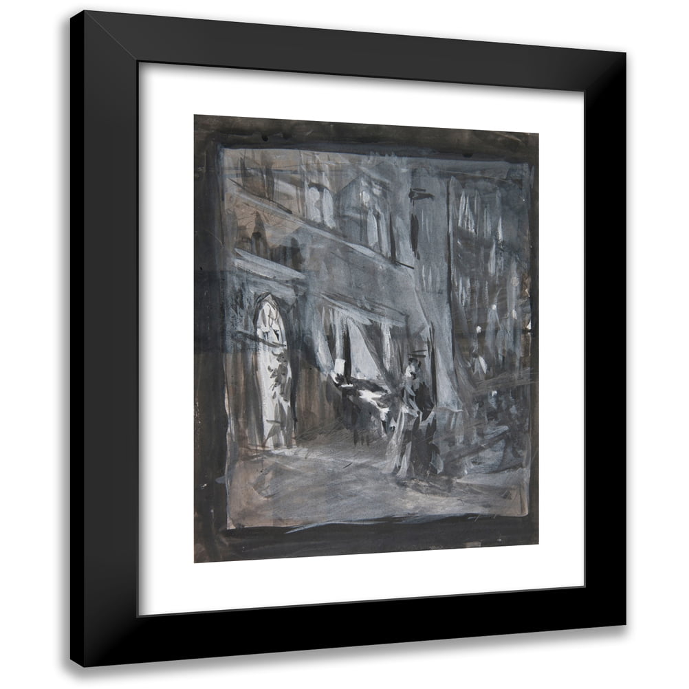 Józef Pankiewicz 12x14 Black Modern Framed Museum Art Print Titled ...