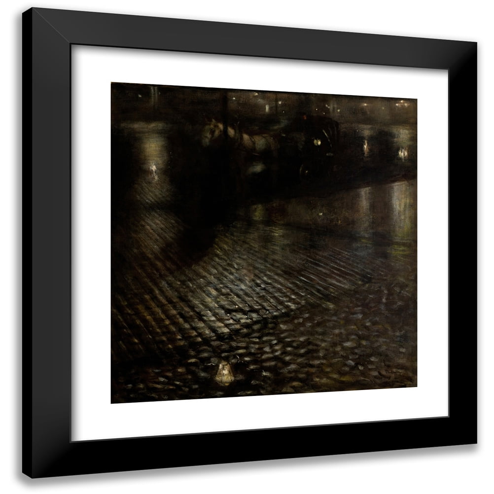 Józef Pankiewicz 15x16 Black Modern Framed Museum Art Print Titled ...