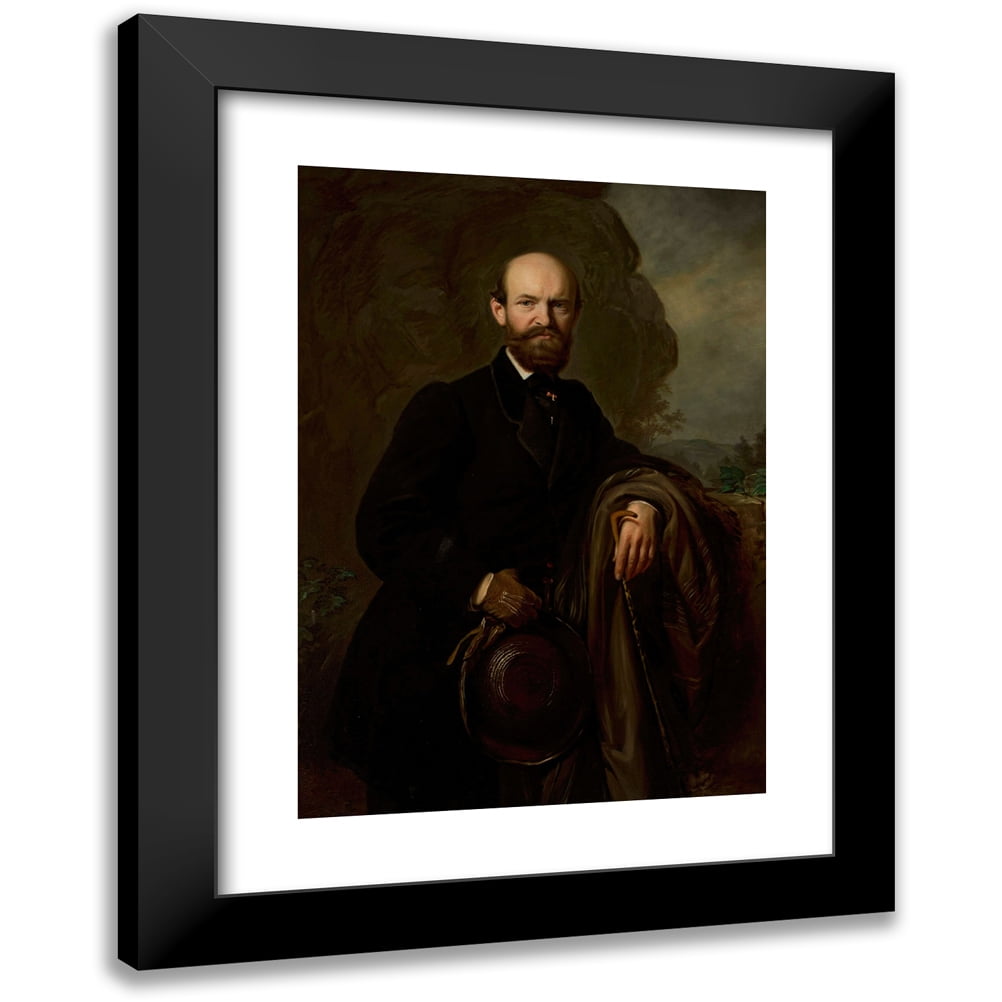 Józef Simmler 11x14 Black Modern Framed Museum Art Print Titled ...