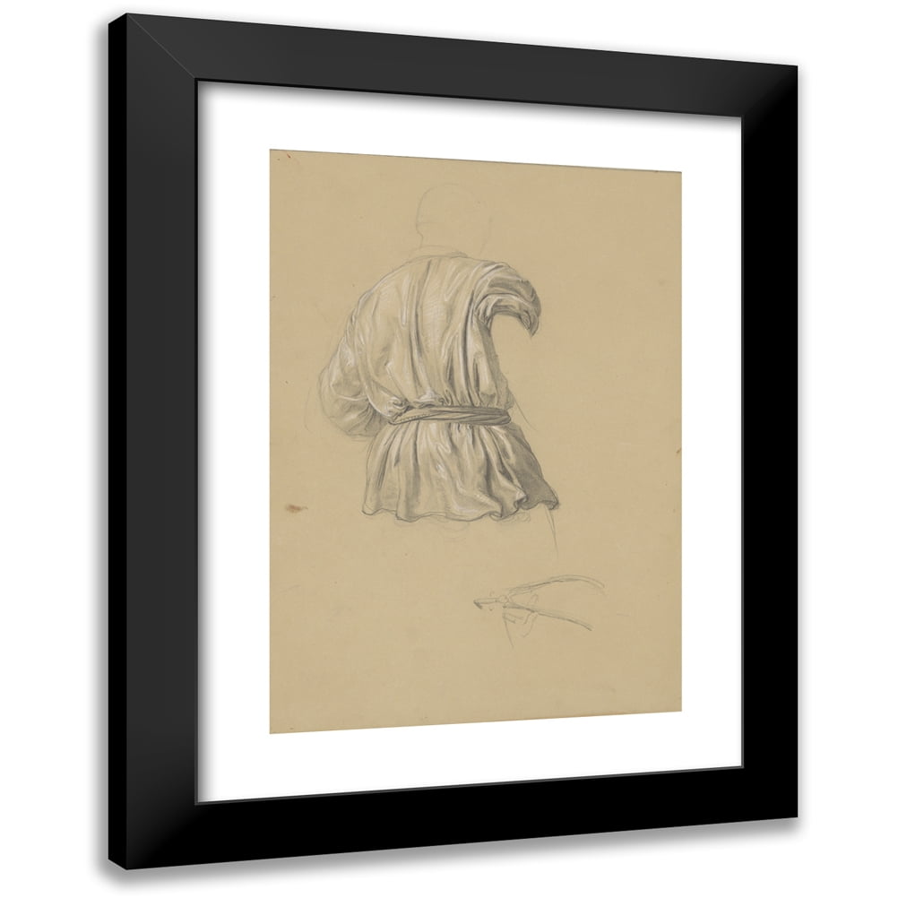 Józef Simmler 11x14 Black Modern Framed Museum Art Print Titled - Study ...