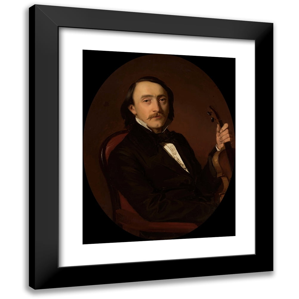 Józef Simmler 19x24 Black Modern Framed Museum Art Print Titled ...