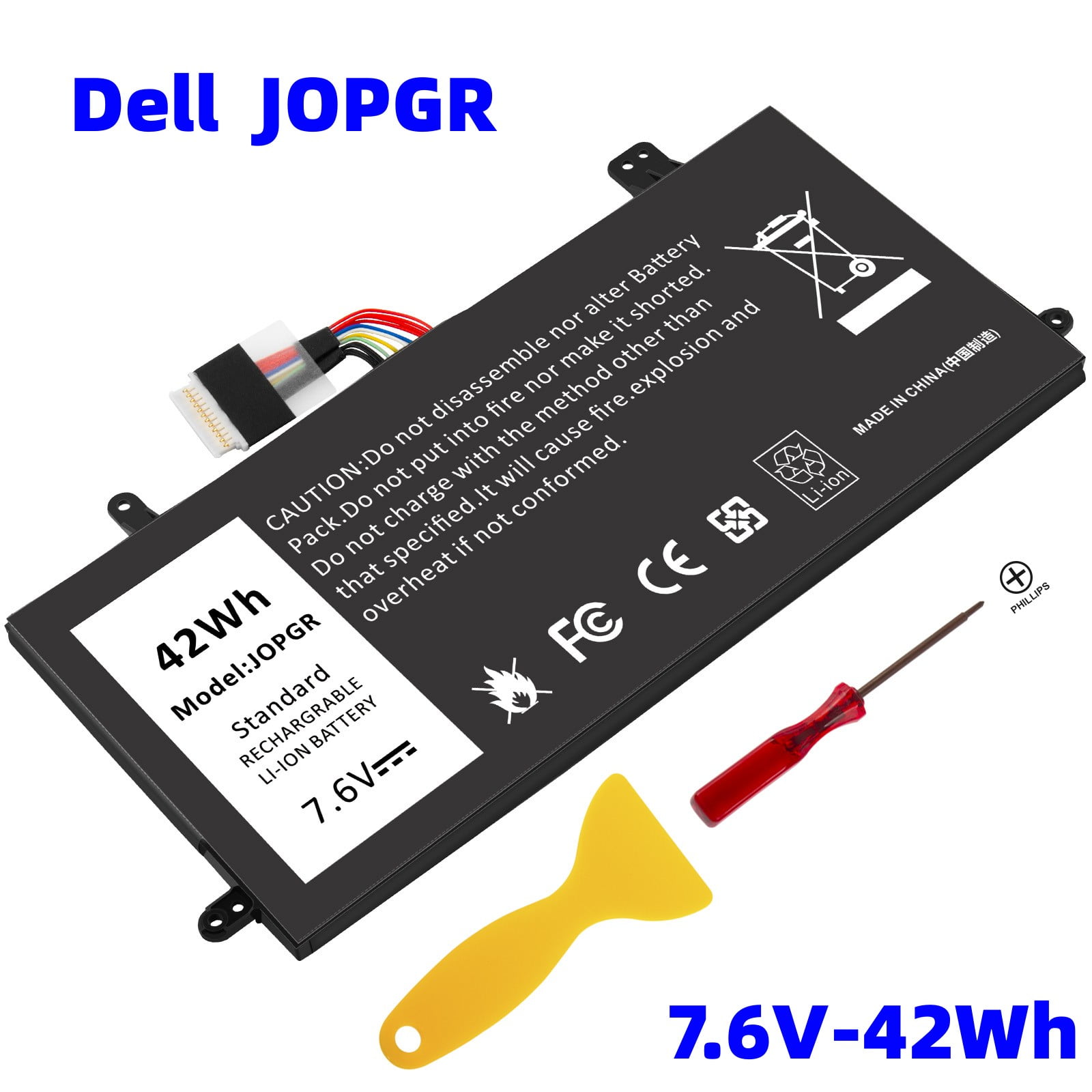 J0PGR Battery for Dell Latitude 5285 5290 2-in-1 Series 0J0PGR JOPGR ...