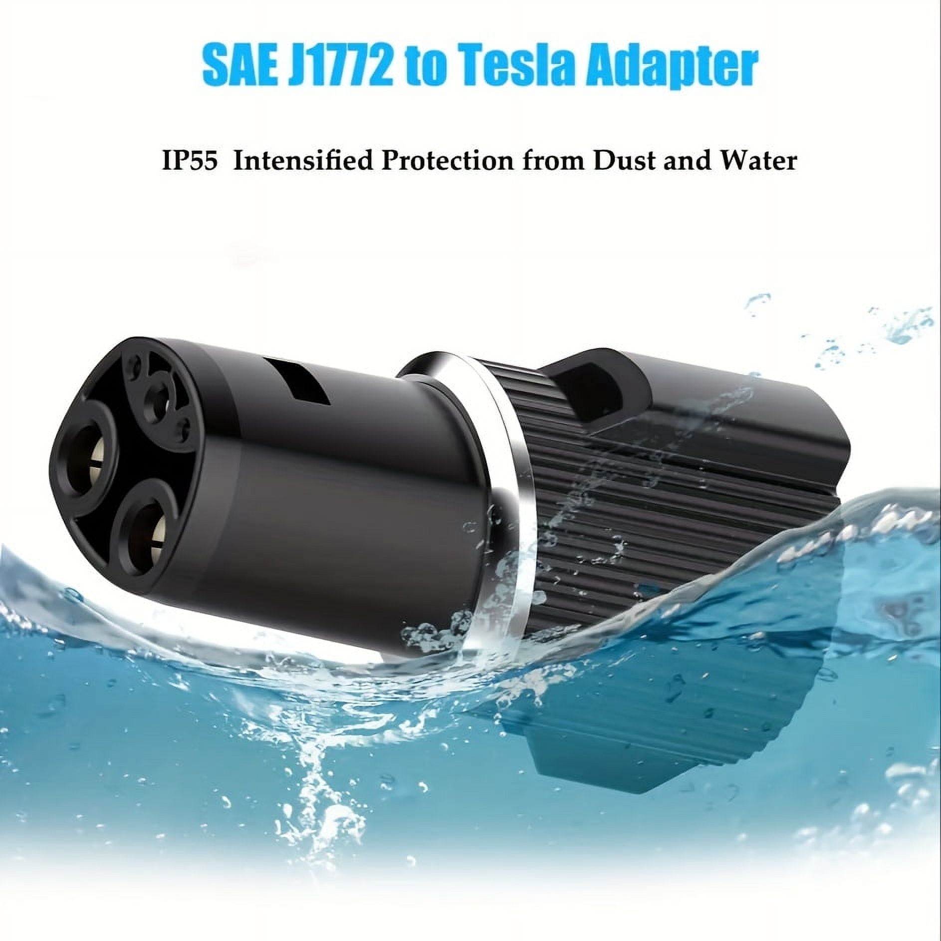 J1772 to Tesla Charging Adapter 60 Amp / 250V AC,Compatible with Tesla ...