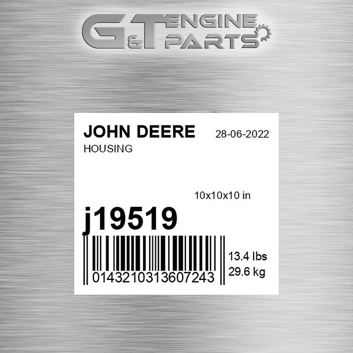 J19519 HOUSING fits JOHN DEERE (New OEM) - Walmart.com