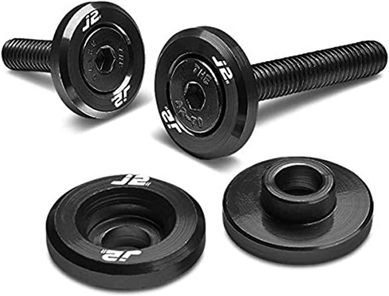 J2 Engineering J2-A-9002-BK Pack of 5 - J2 Engineering Aluminum Engine ...