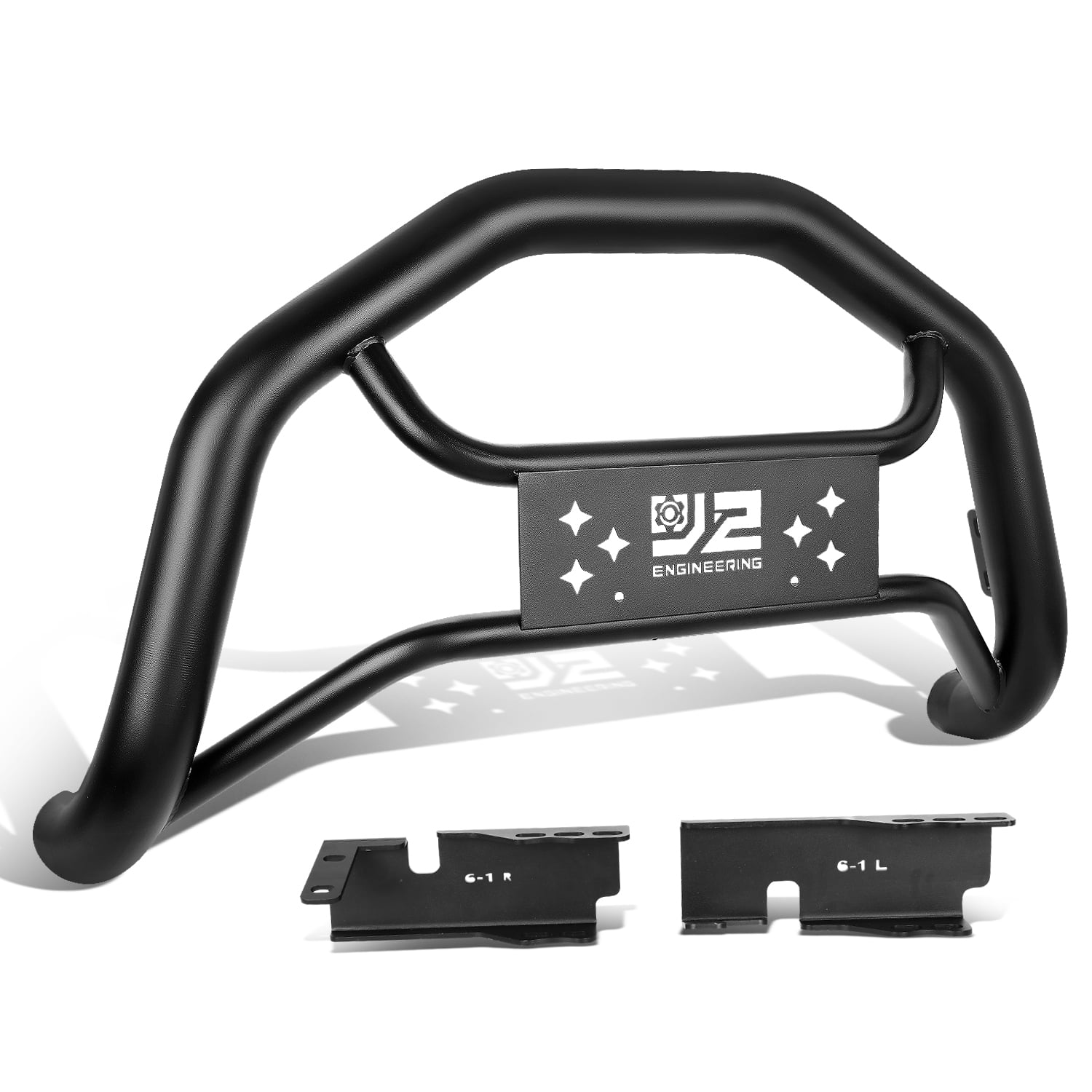 J2 Engineering Tubular Bull Bar Front Bumper Grill Guard Powdercoat For ...