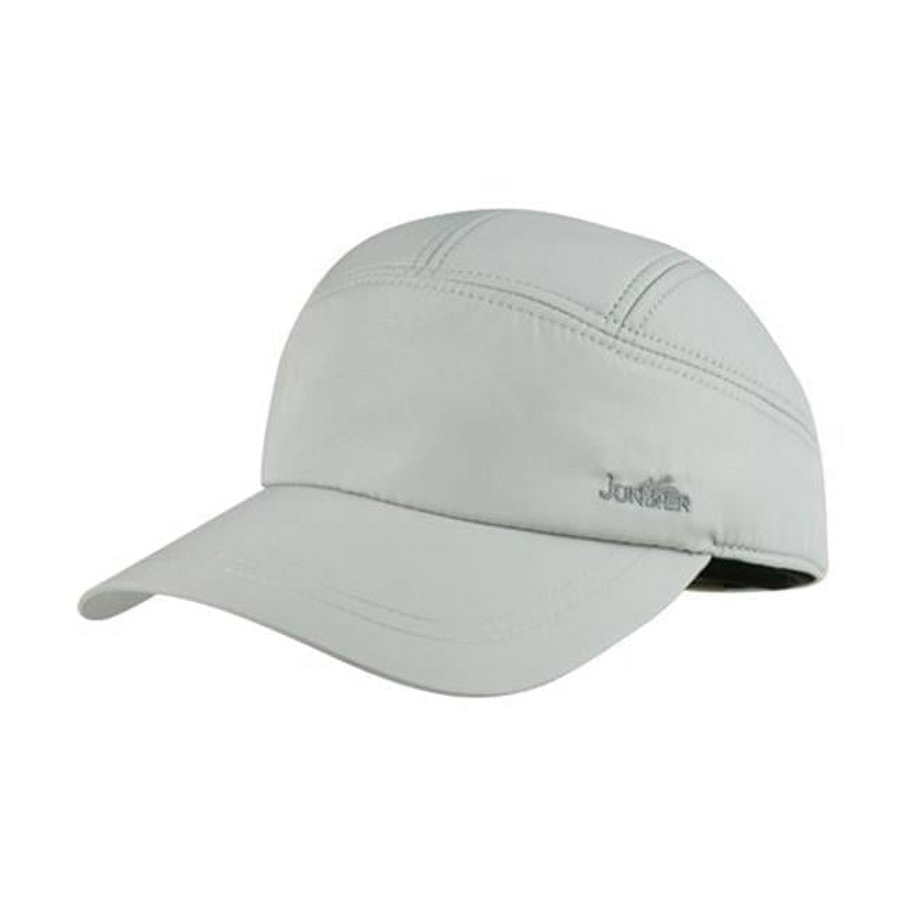 J3607 Outdoor Baseball Cap With Ear & Neck Warmer - Grey - Small ...