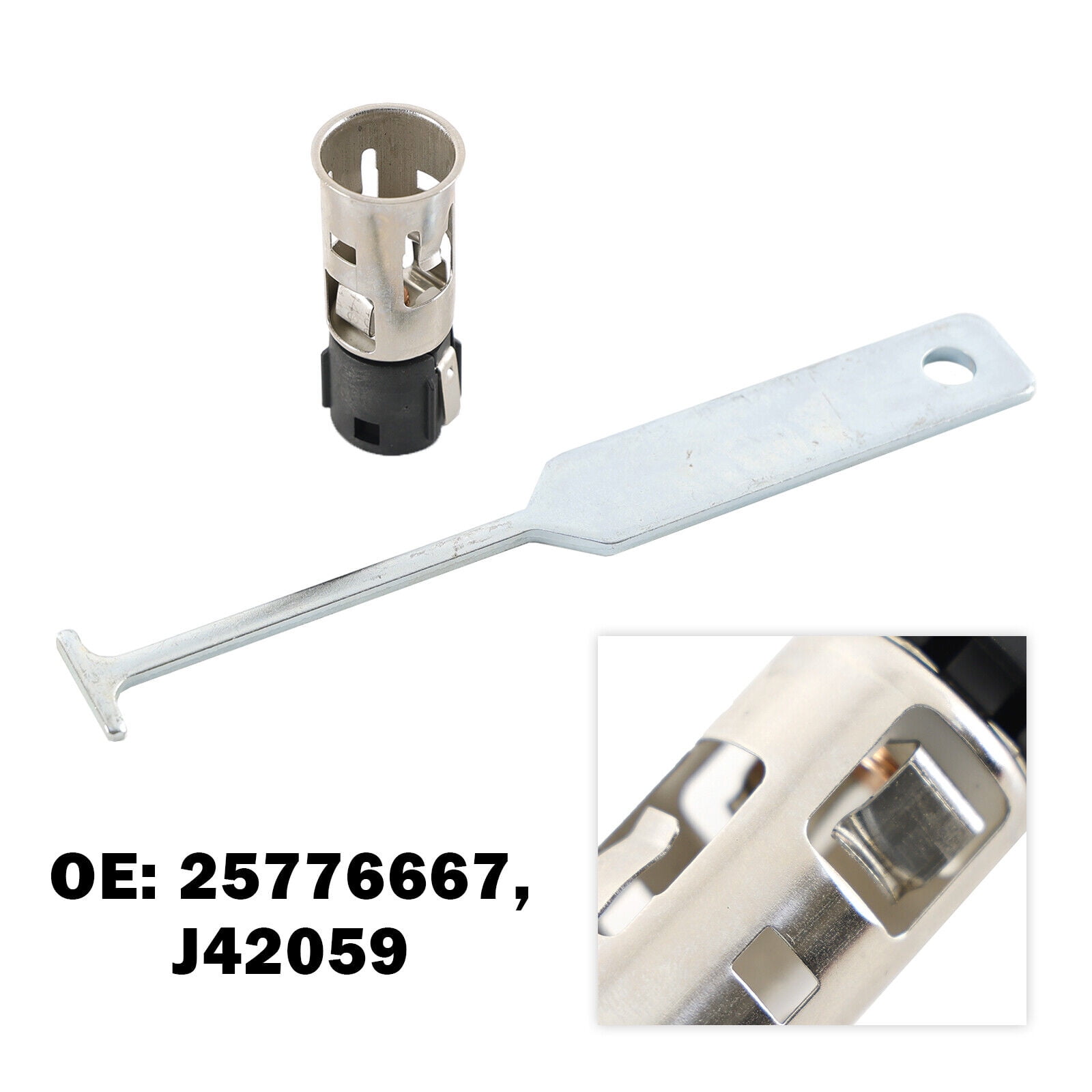 J42059 Universal Vehicles Cigarette Lighter Socket& Removal Tool Set ...