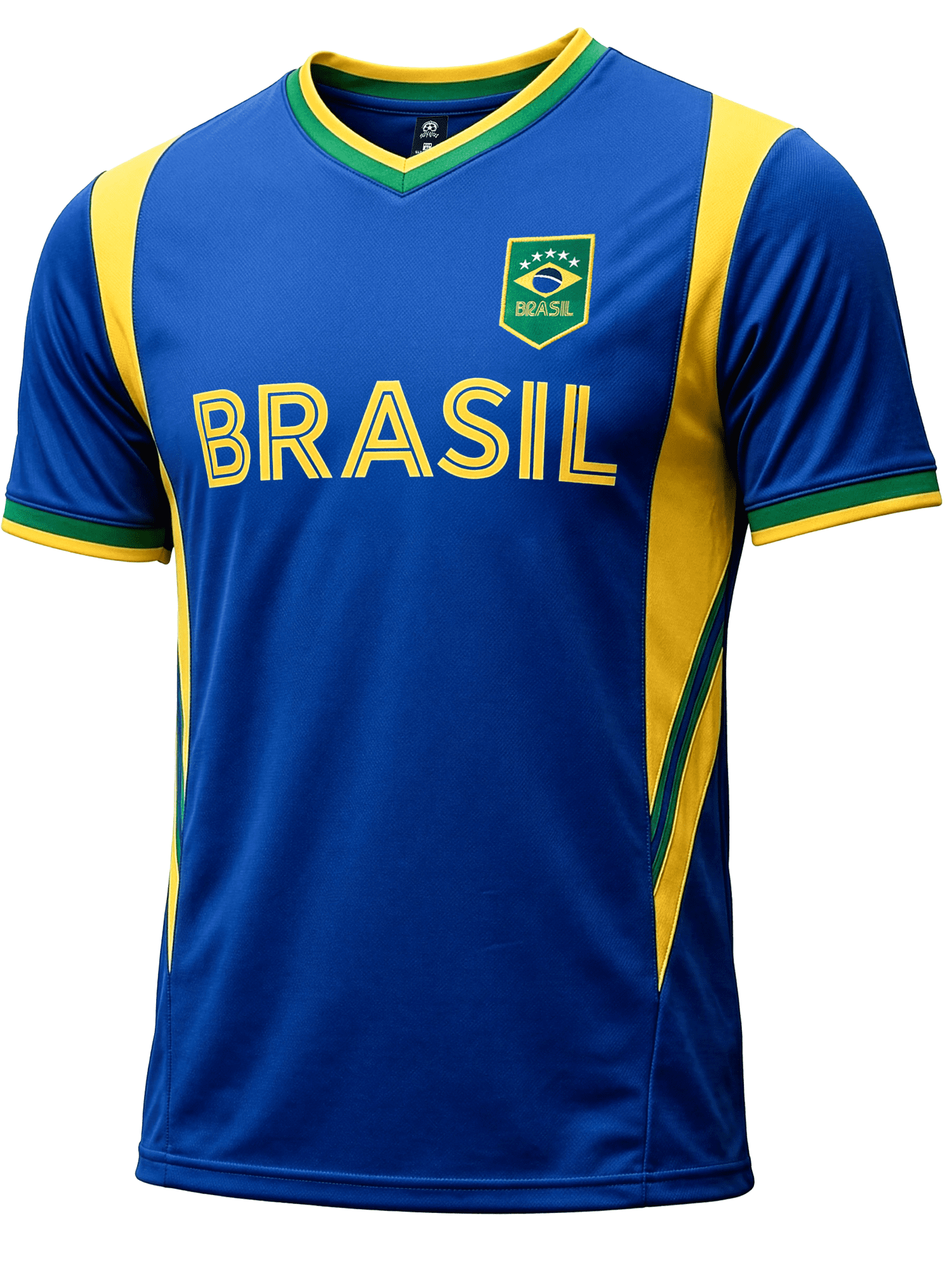 J4K Inc. Brasil Soccer Fan Jersey, Brazil Shirt 100% Polyester, YS-XXL ...