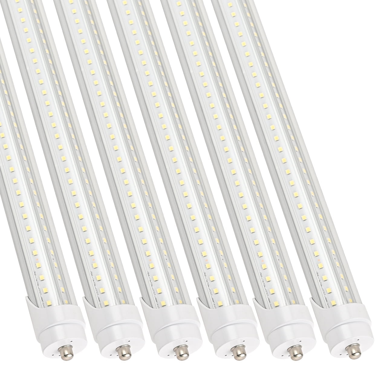 J6 Pack 4FT T8 LED Tube Light Bulbs 24W 6000K Daylight with Ultra ...