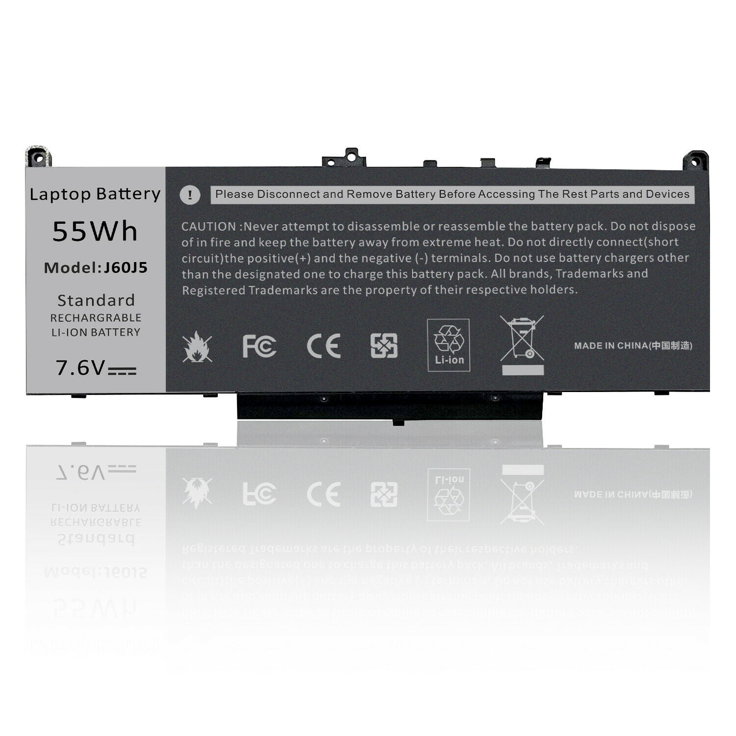 J60J5 battery For Dell Latitude E7270 E7470 R1V85 MC34Y 242WD PDNM2 451 ...
