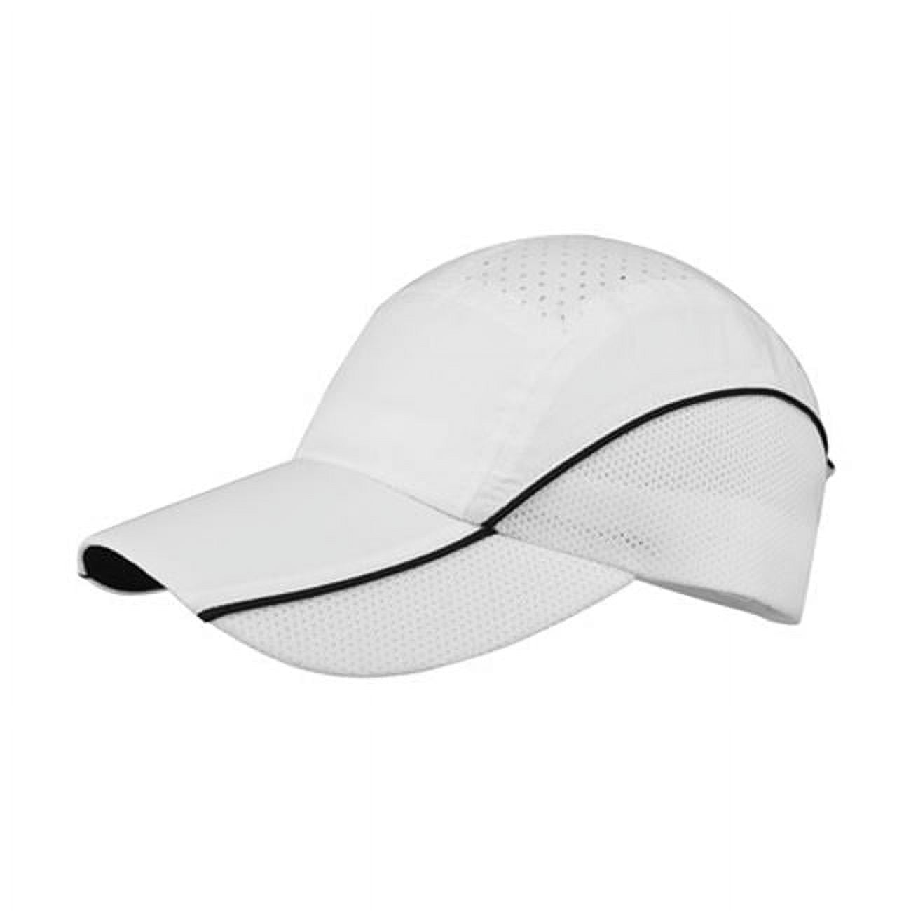 J7253 Mini-Ripstop Performance Cap, White & Black - Walmart.com