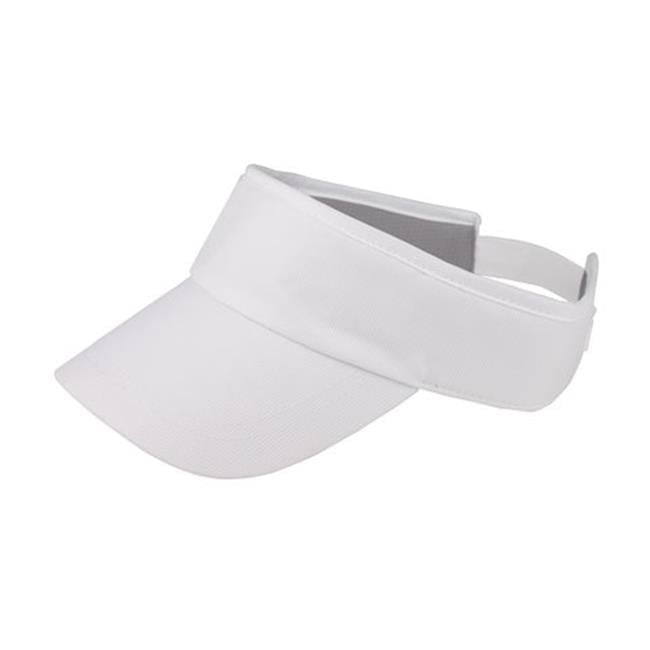 J7256 Mini-Ripstop Performance Visor, White - Walmart.com