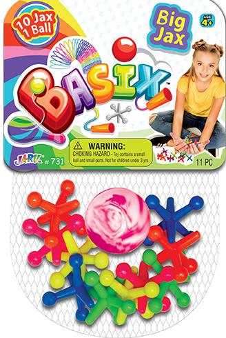 JA-RU Big Jacks Toy Set (1 Pack) - Fun Gifts, Classic Jax Game for Kids ...