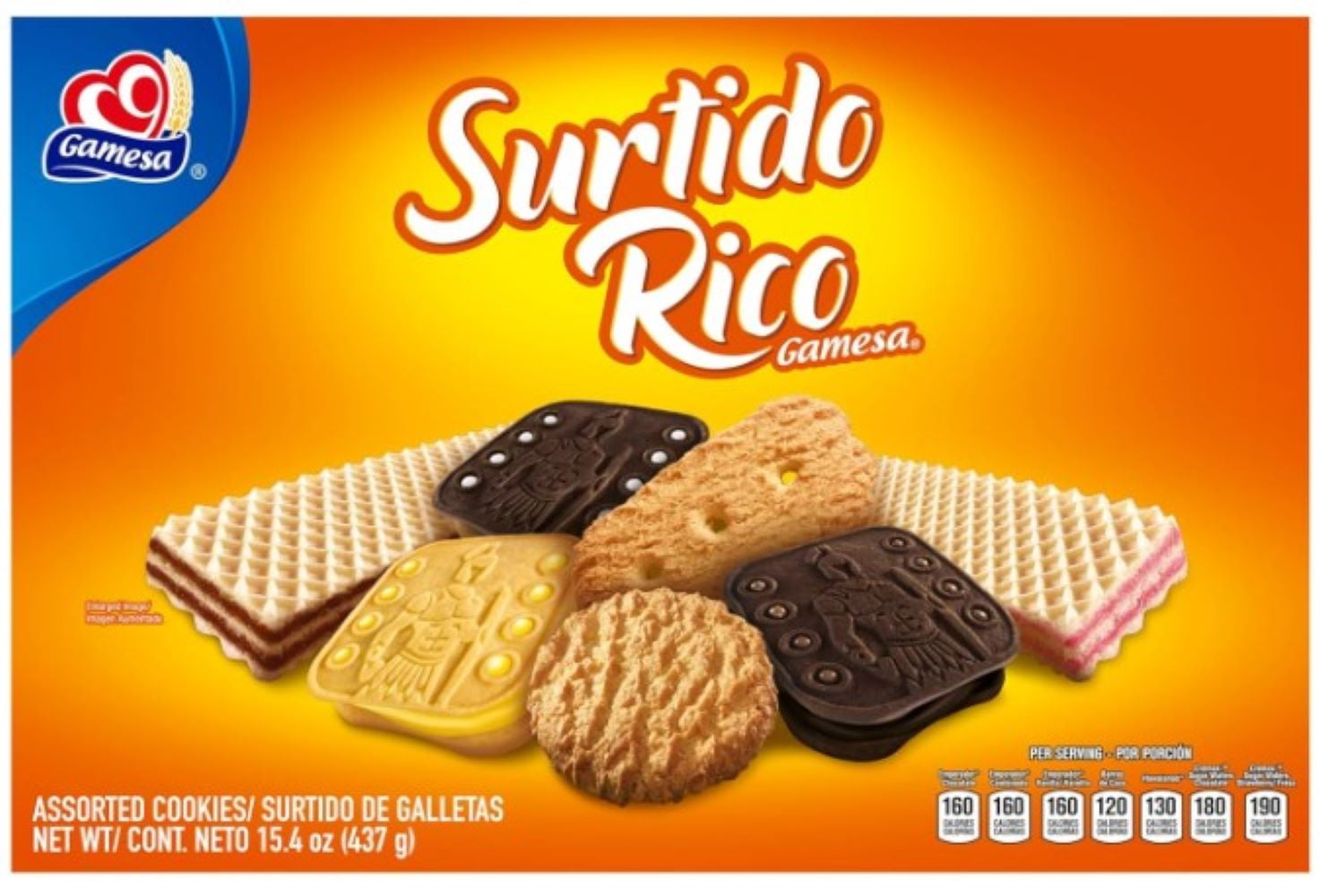 JA-RU Gamesa Surtido Rico Cookies (Pack of 5) - Walmart.com
