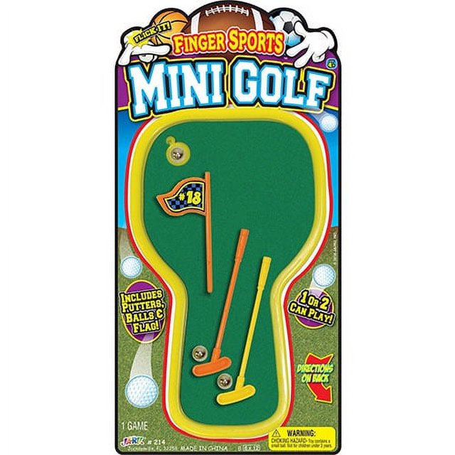 JA-RU Inc. Toys - Finger Sports - MINI GOLF GAME (4 x 8 inch) #214 ...