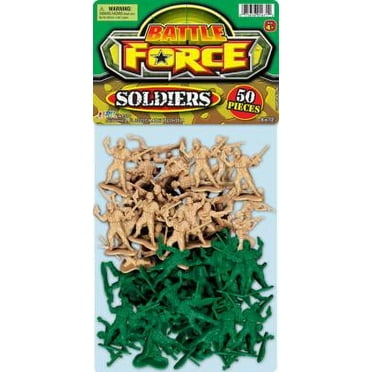 8 Piece Assorted 4" Army Men Set Large Soldiers Figures - Walmart.com