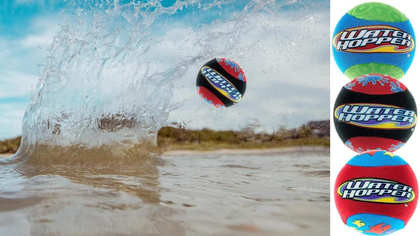 JA-RU Water Skip Ball (8 Pack) Bouncy Water Hopper Ball. Swimming Pool ...