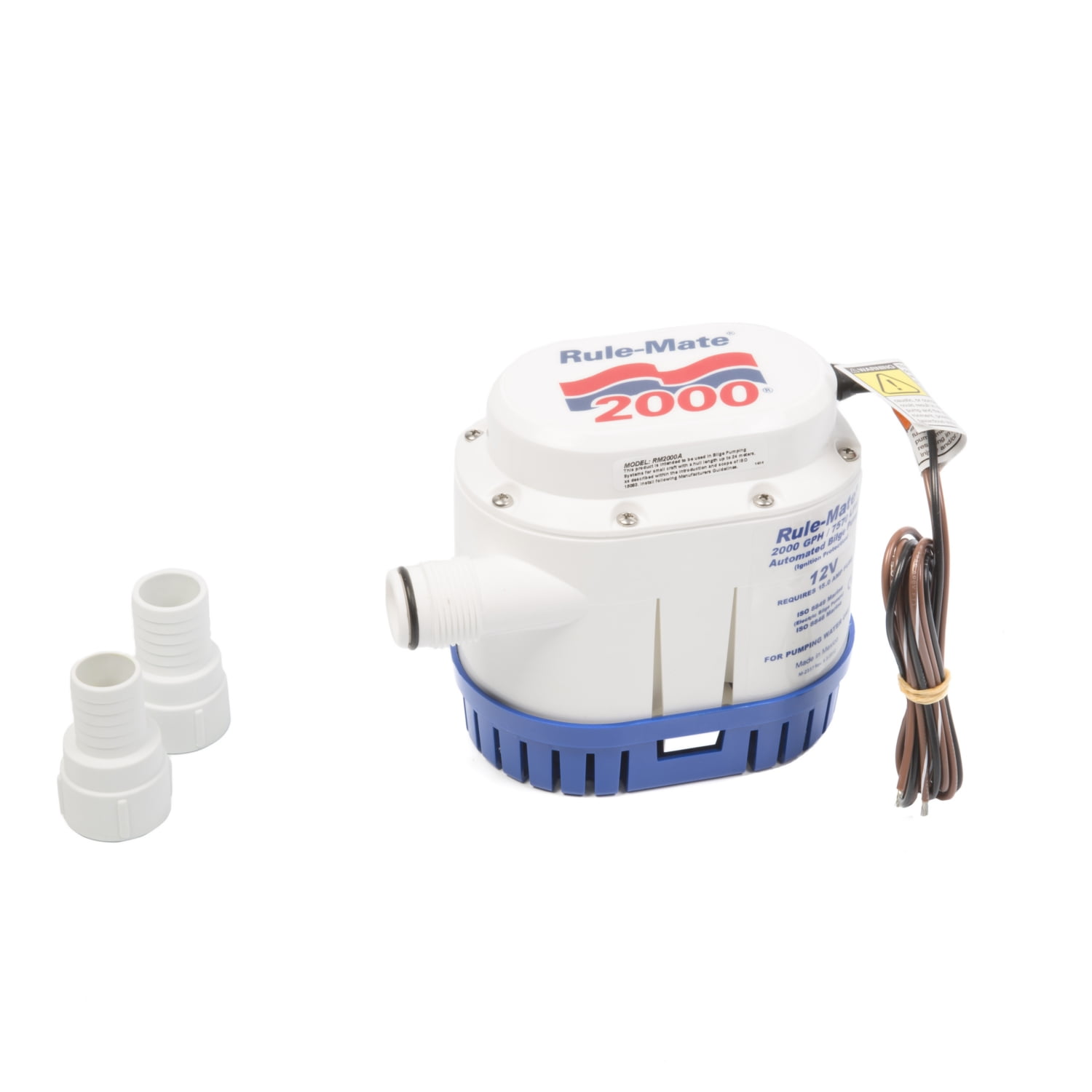 JABSCO RULE Rule Mate™ Fully Automated Bilge Pumps #704823 - Walmart ...