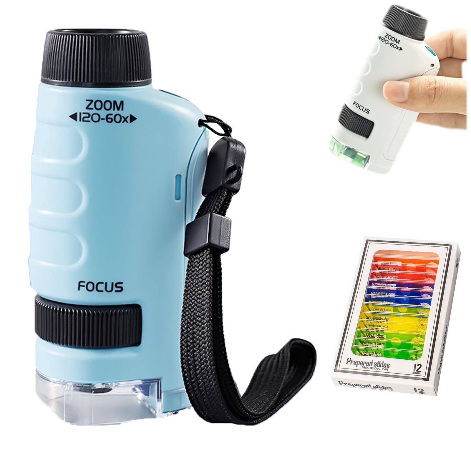 JABUUO 2024 New Minilabsters Miniscope Kids Miniscope Portable Kids ...