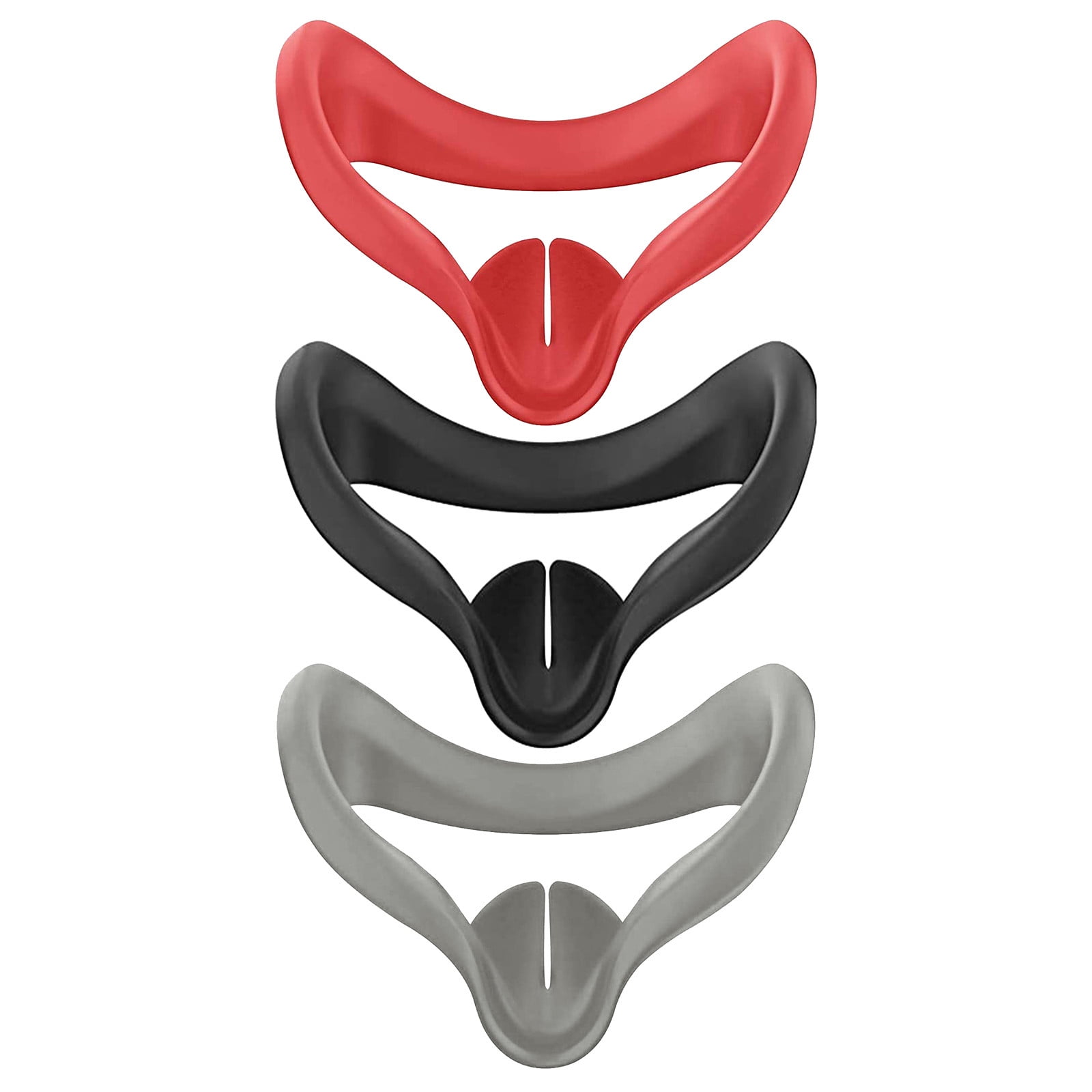 JABUUO 3pcs Oculus Quest2 Silicone Eye Mask Anti-Sweat Replacement Eye ...