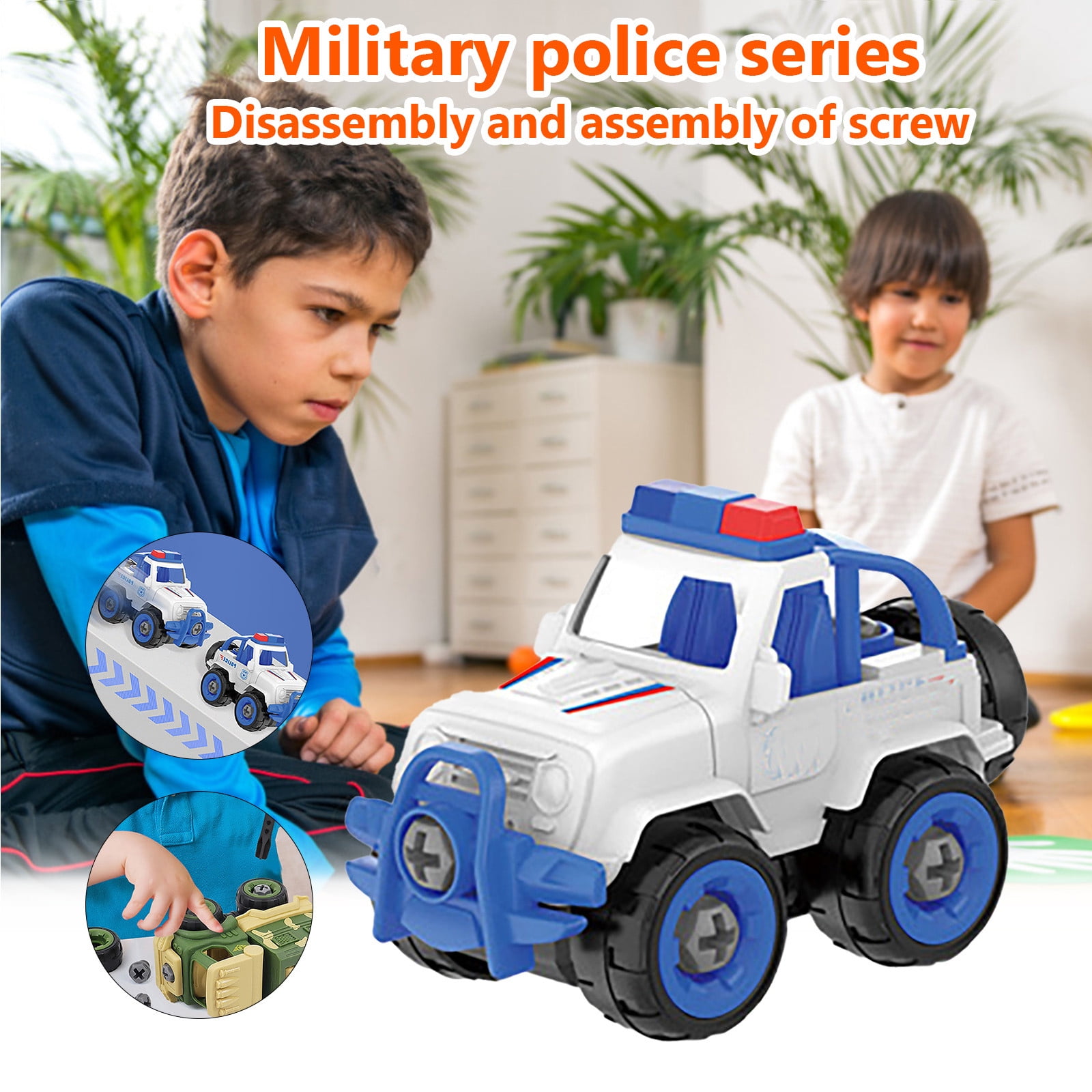 JABUUO Coogam Take Apart Puzzle Disassembly And Assembly Military Tank ...