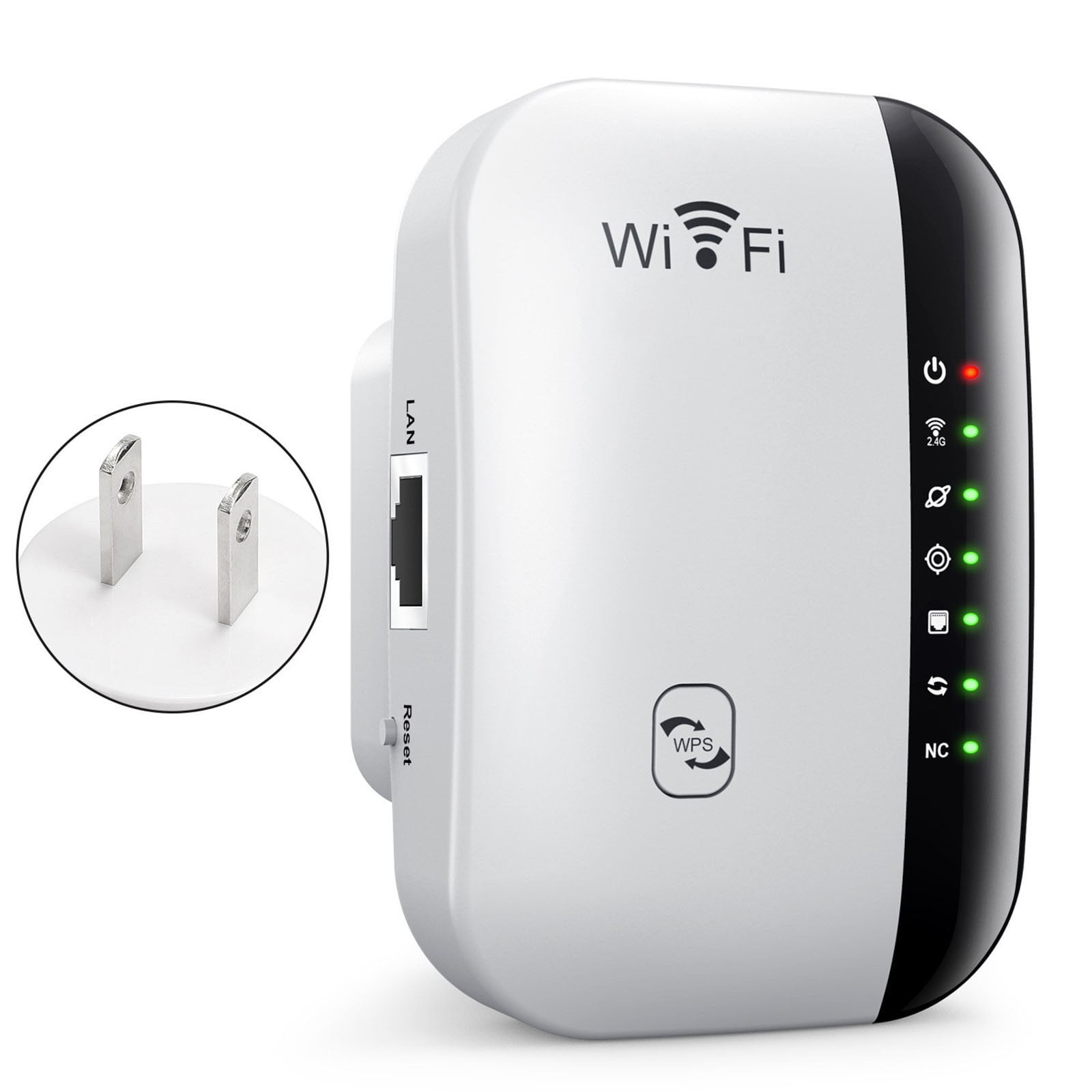 JABUUO Newest WiFi Booster WiFi Extender WiFi Repeater Covers Up To ...