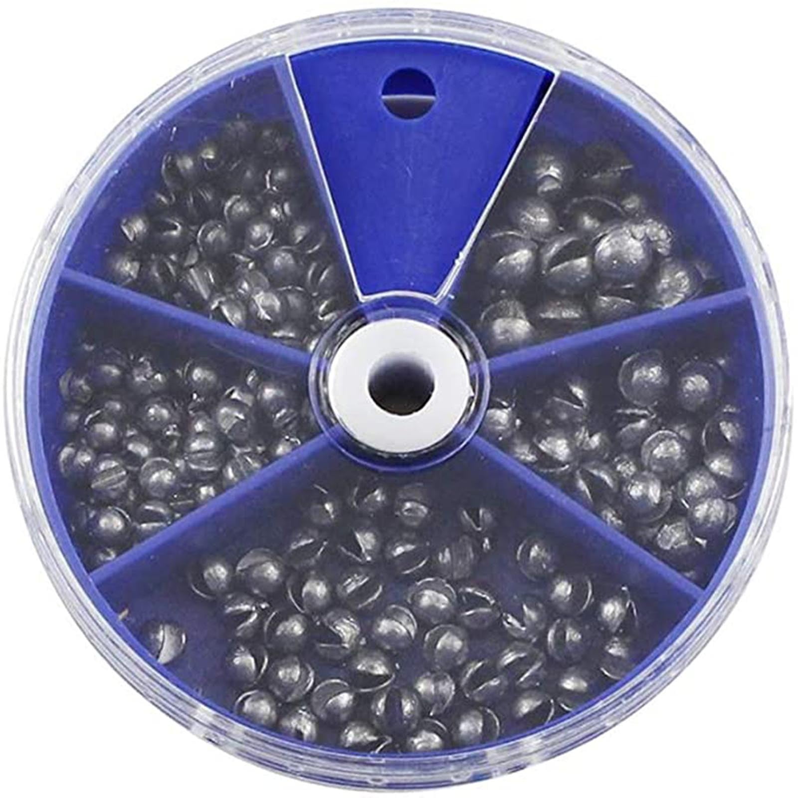 JABUUO Premium Bullet Weight Shot Sinkers 1Box Split Box Rig Angling ...