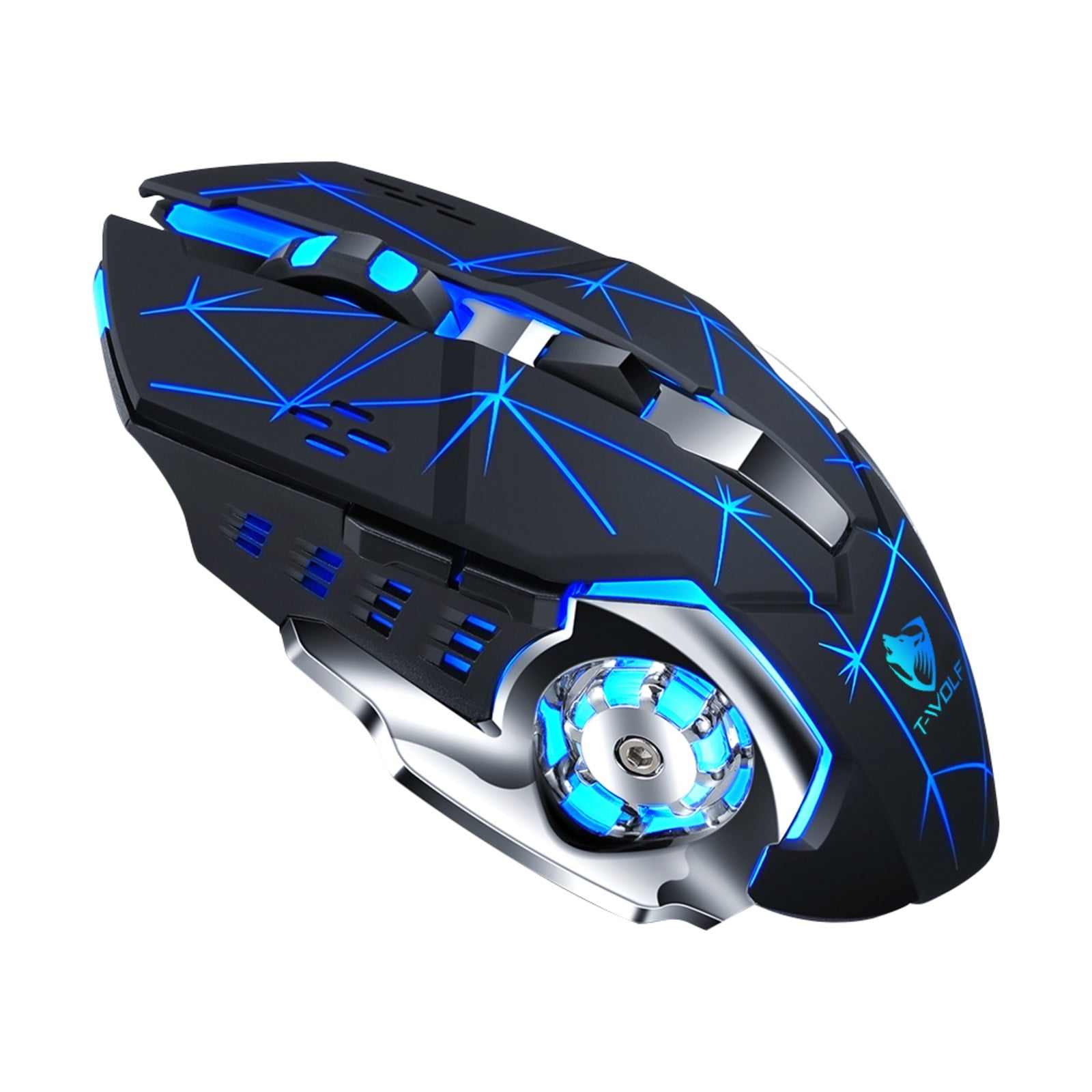 JABUUO Wireless Gaming Mice Up To 2400 DPI, Rechargeable USB Wireless ...