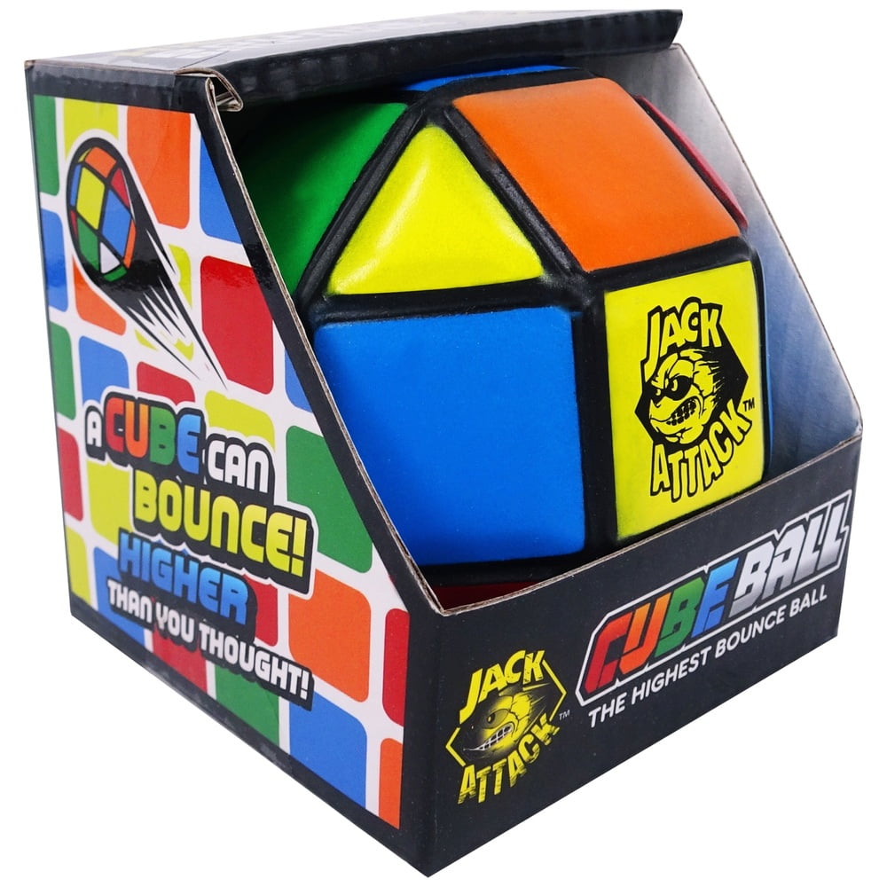 JACK ATTACK CUBE BALL / A CUBE CAN BOUNCE ! HIGHER THEN YOU THOUGHT ...