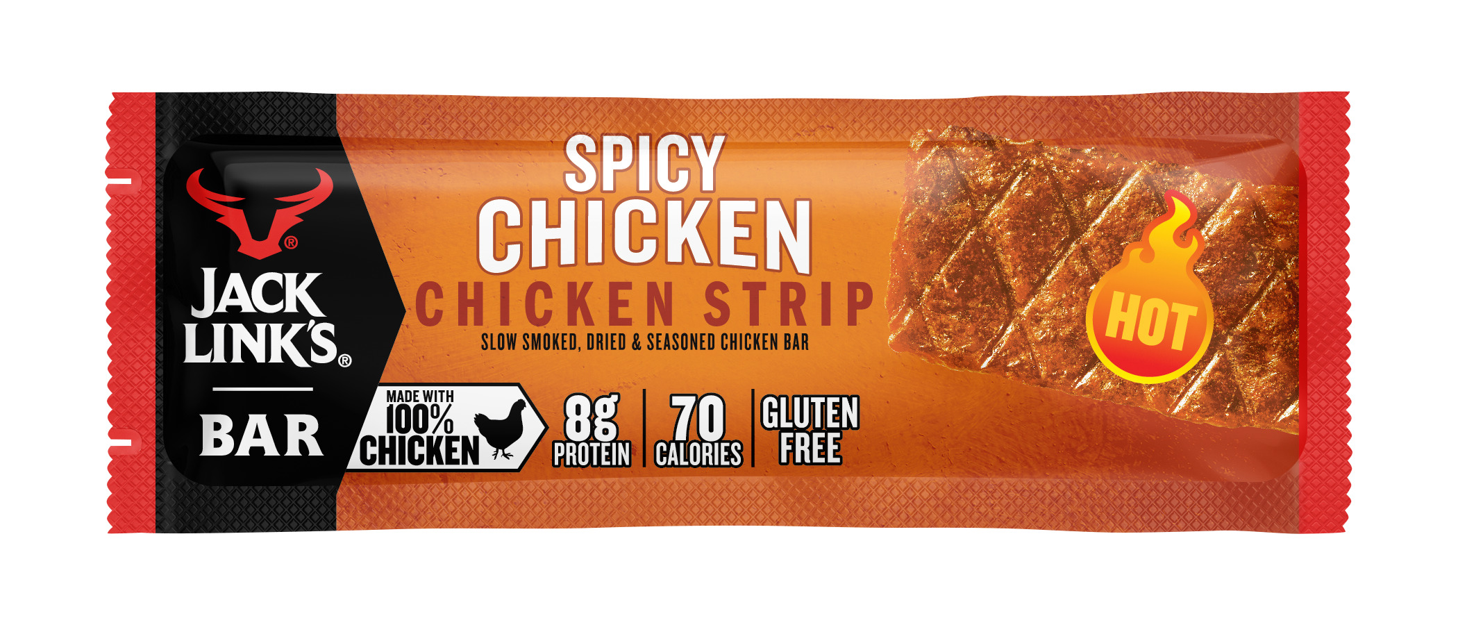 JACK LINK'S SPICY CHICKEN STRIP BAR - Walmart.com