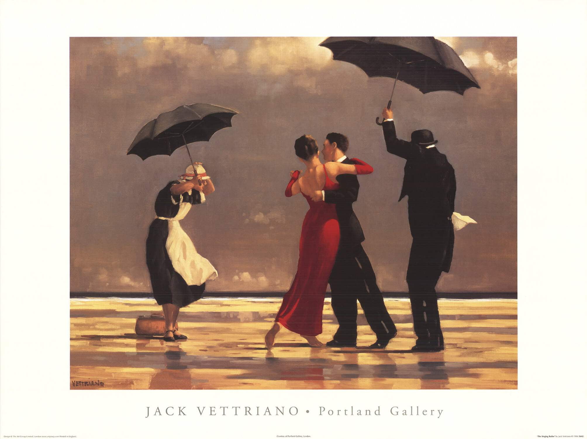 JACK VETTRIANO The Singing Butler, 1996 - Walmart.com