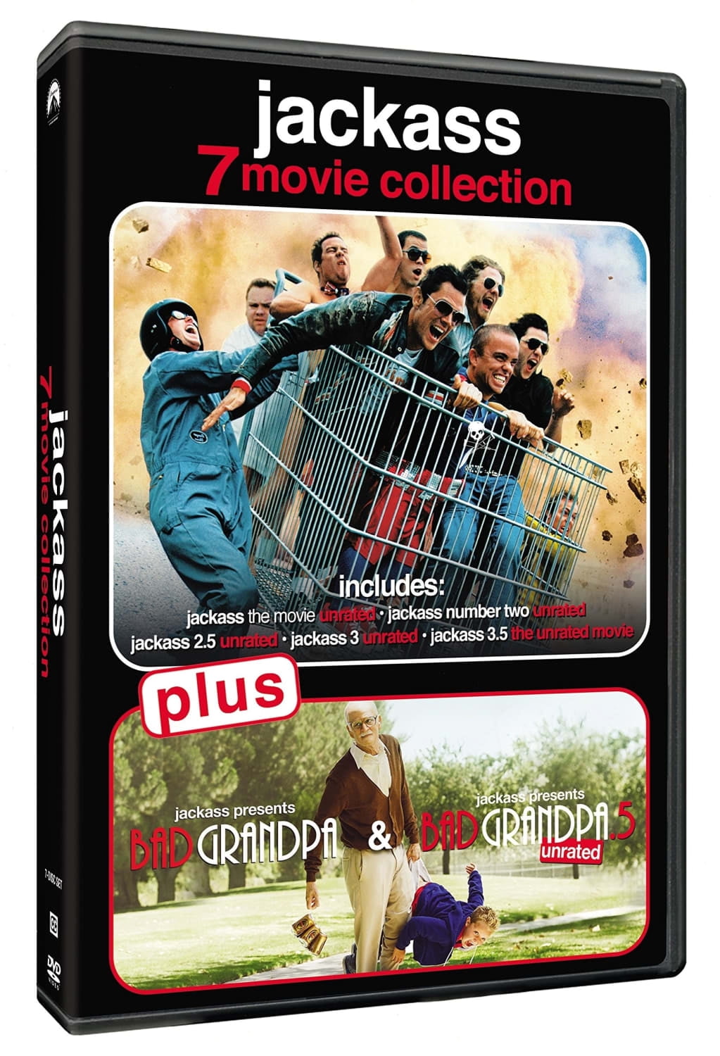 Jackass 7-Movie Collection (DVD) - DVD - Walmart.com