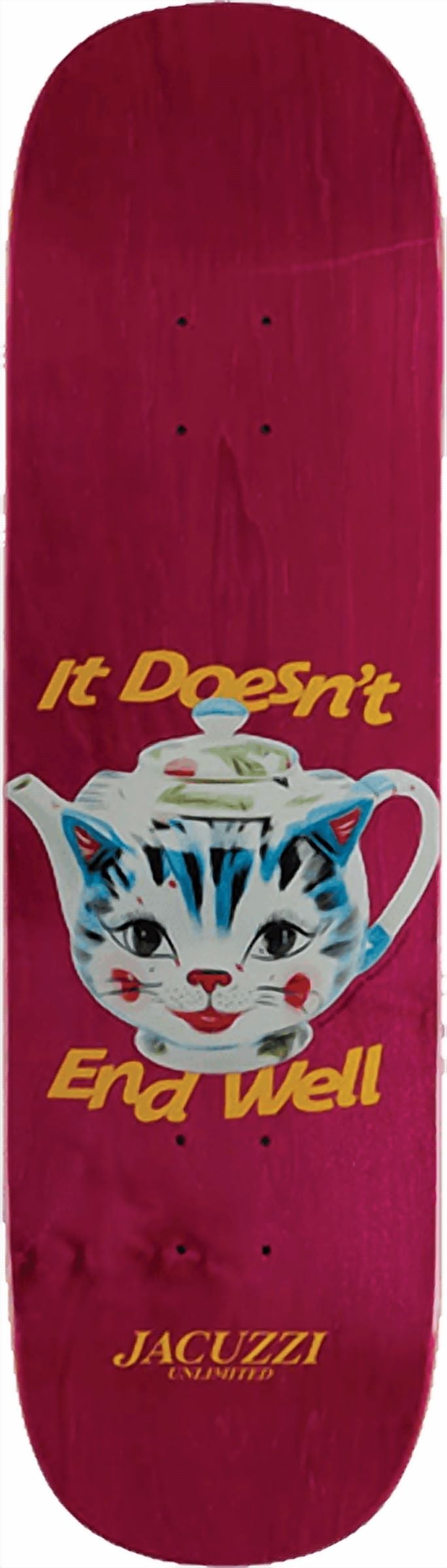 JACKASS Tea Pot Original Skateboard Deck - 8.12" (Deck Only) - Walmart.com