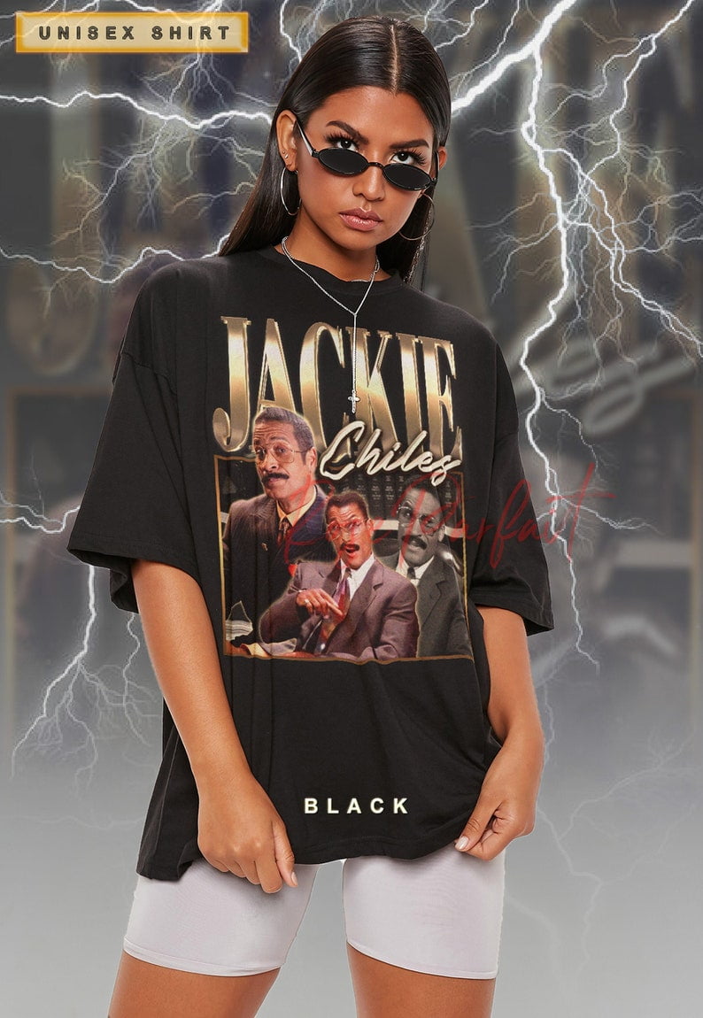 JACKIE CHILES Retro T-shirt - Jackie Chiles Vintage Shirt, Funny Jackie ...