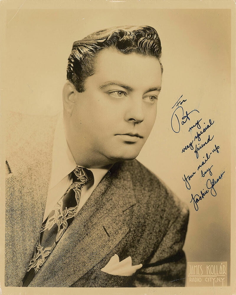 JACKIE GLEASON Signed Photo Poster paintinggraph - Film Actor ...