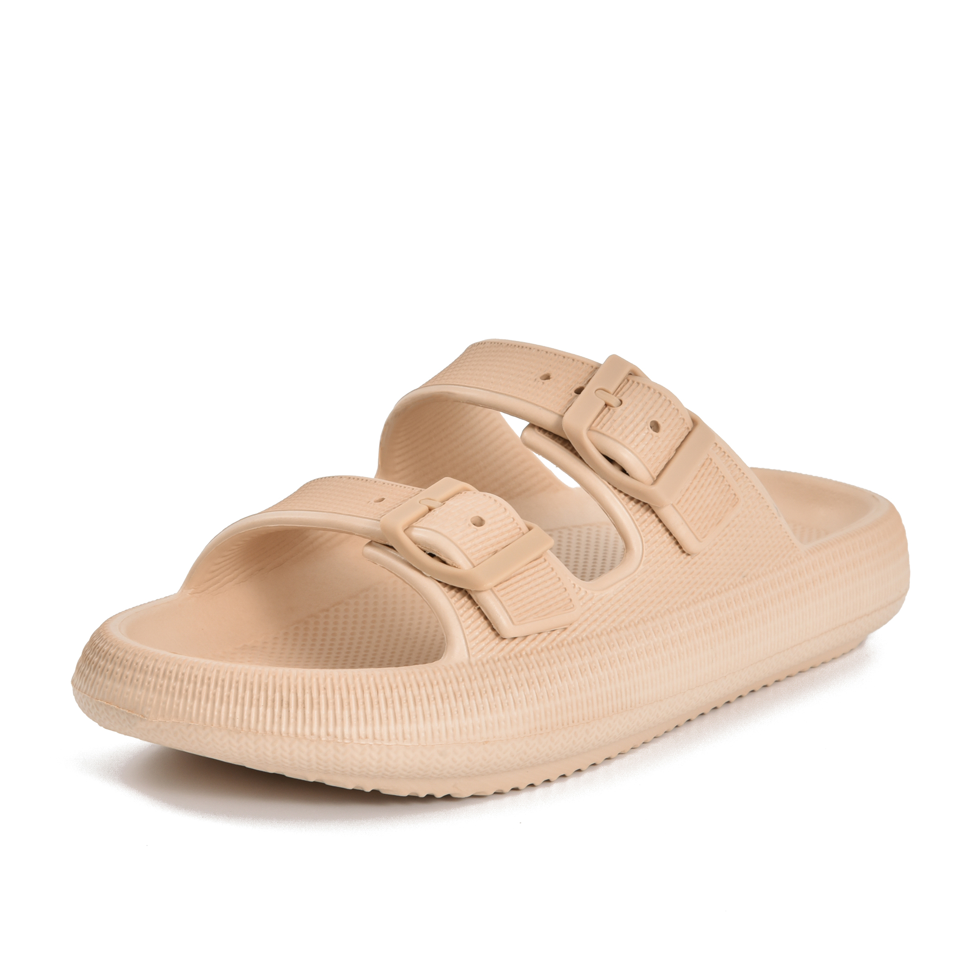 LAVRA Womens Cushion Cloud Slides Beach Pillow Sandals - Walmart.com