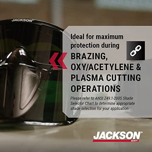 JACKSON SAFETY GPL500 Safety Goggles with Face Shield - Safety Eyewear ...