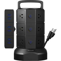 Wiremold PM36C 40" Ivory Plugmold On Wall 6 Outlet Power Strip ...