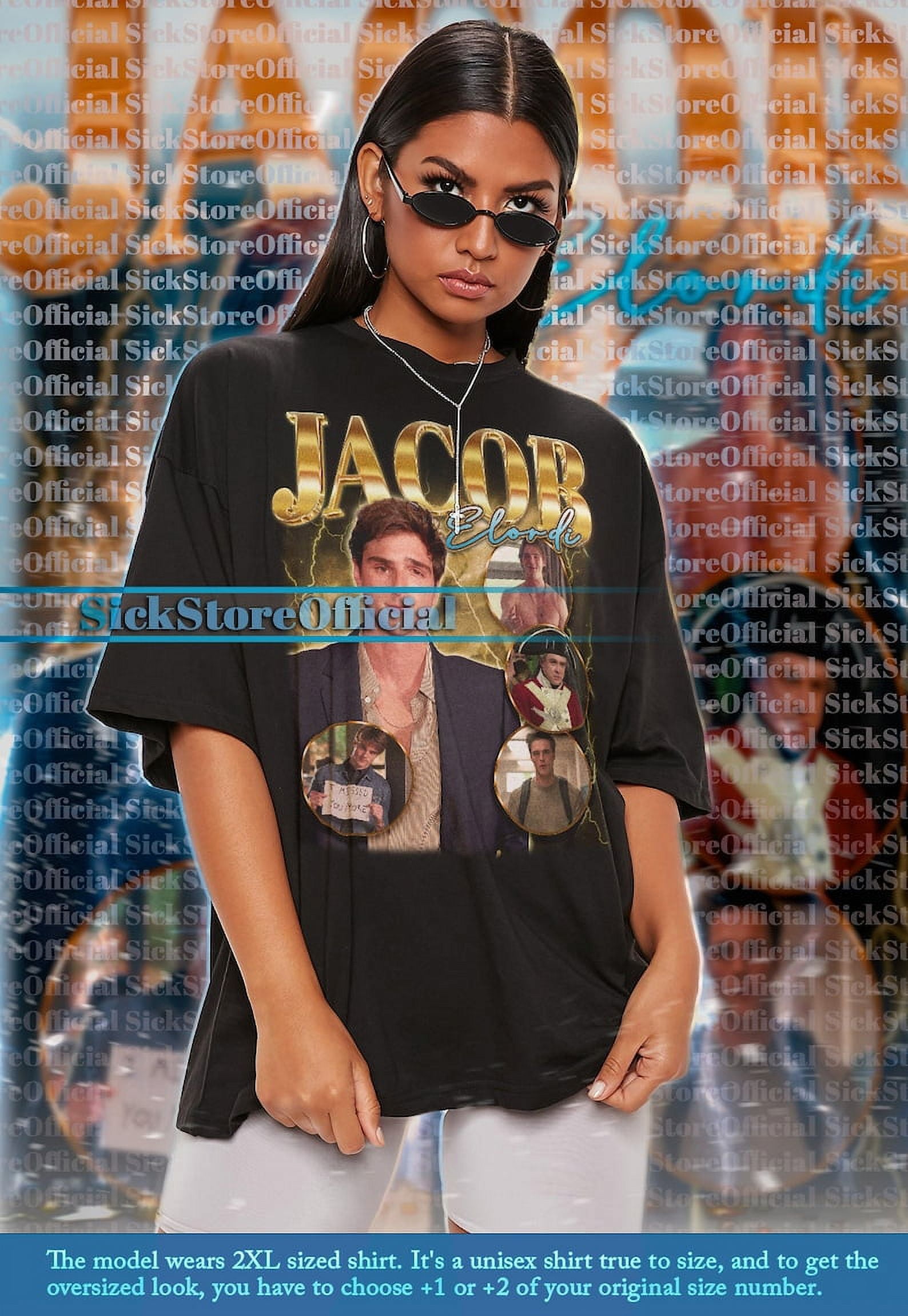 JACOB ELORDI Vintage Shirt, Jacob Elordi Homage Tshirt, Jacob Elordi ...