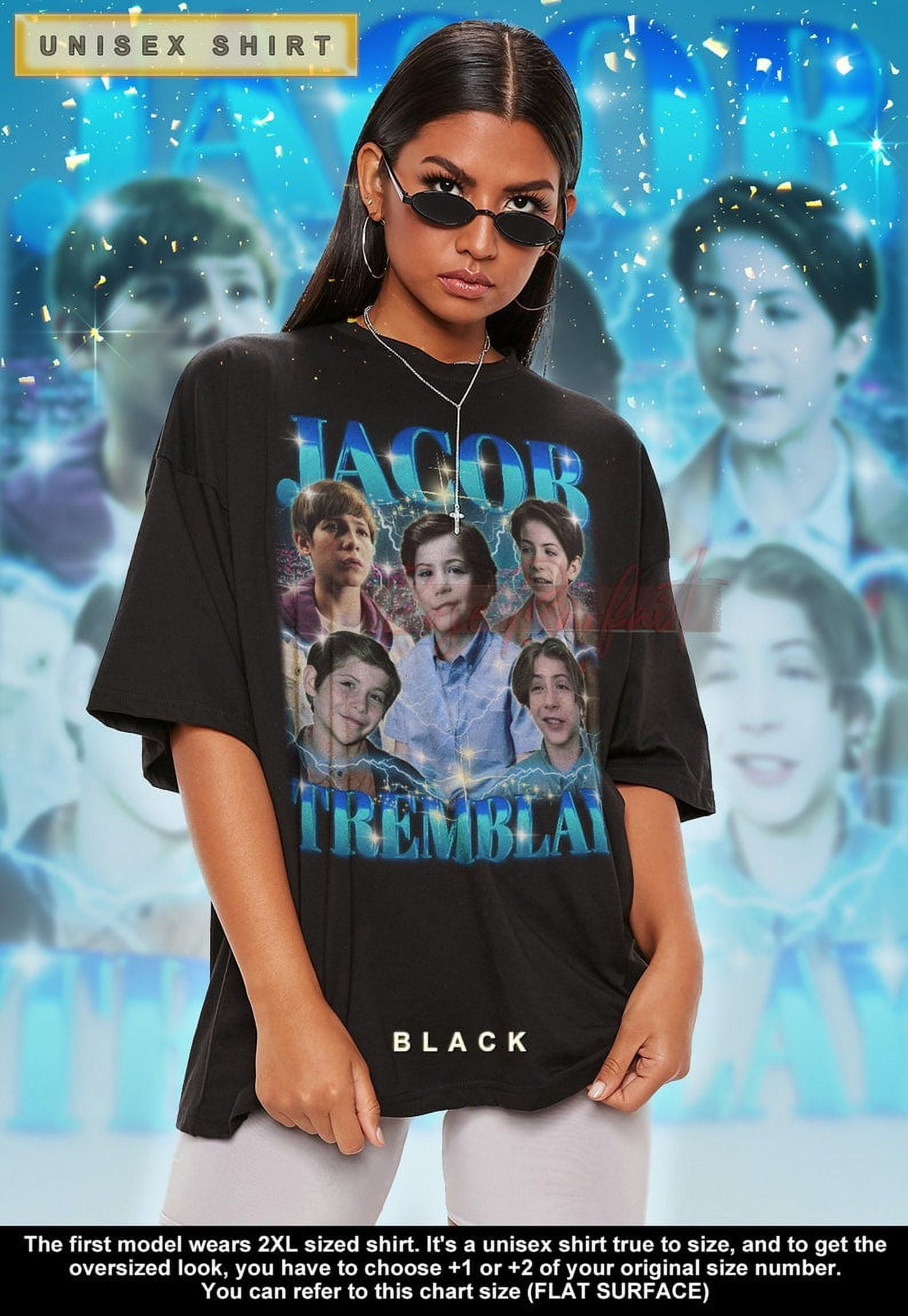 JACOB TREMBLAY Retro T-shirt - Jacob Tremblay Clothing, Jacob Tremblay ...