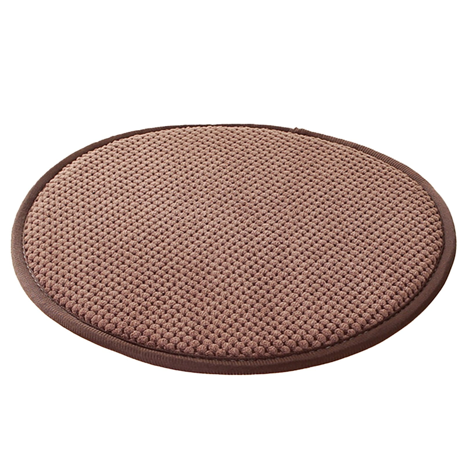 JACOJE Round Memory Foam Stool Chair Cushions Indoor/Outdoor Round ...